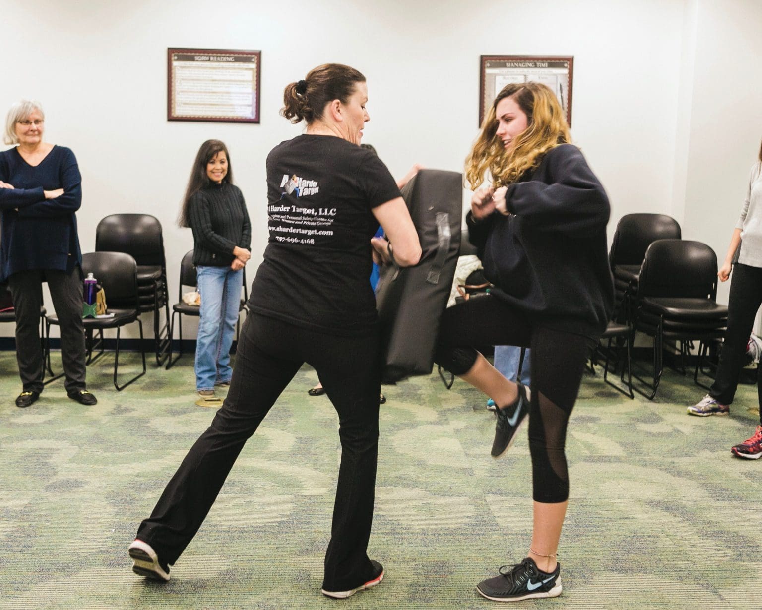 A Harder Target Empowers Women Through Self-Defense Training | Coastal ...